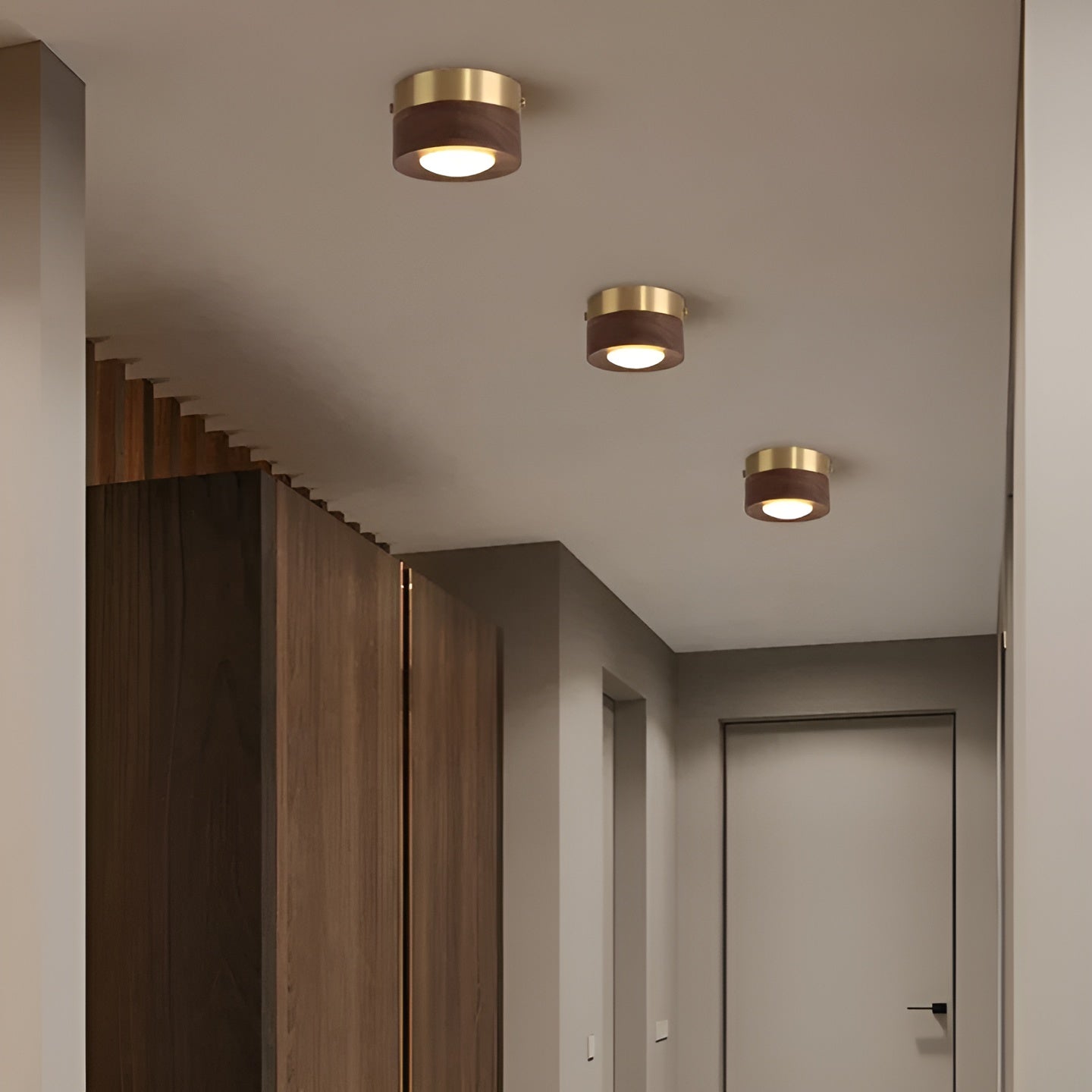 Stilvolle Leuchten Flur Decke Bild